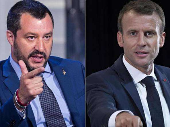Σαλβίνι κατά Μακρόν: "Να πάρει τουφέκι και να πάει να πολεμήσει"